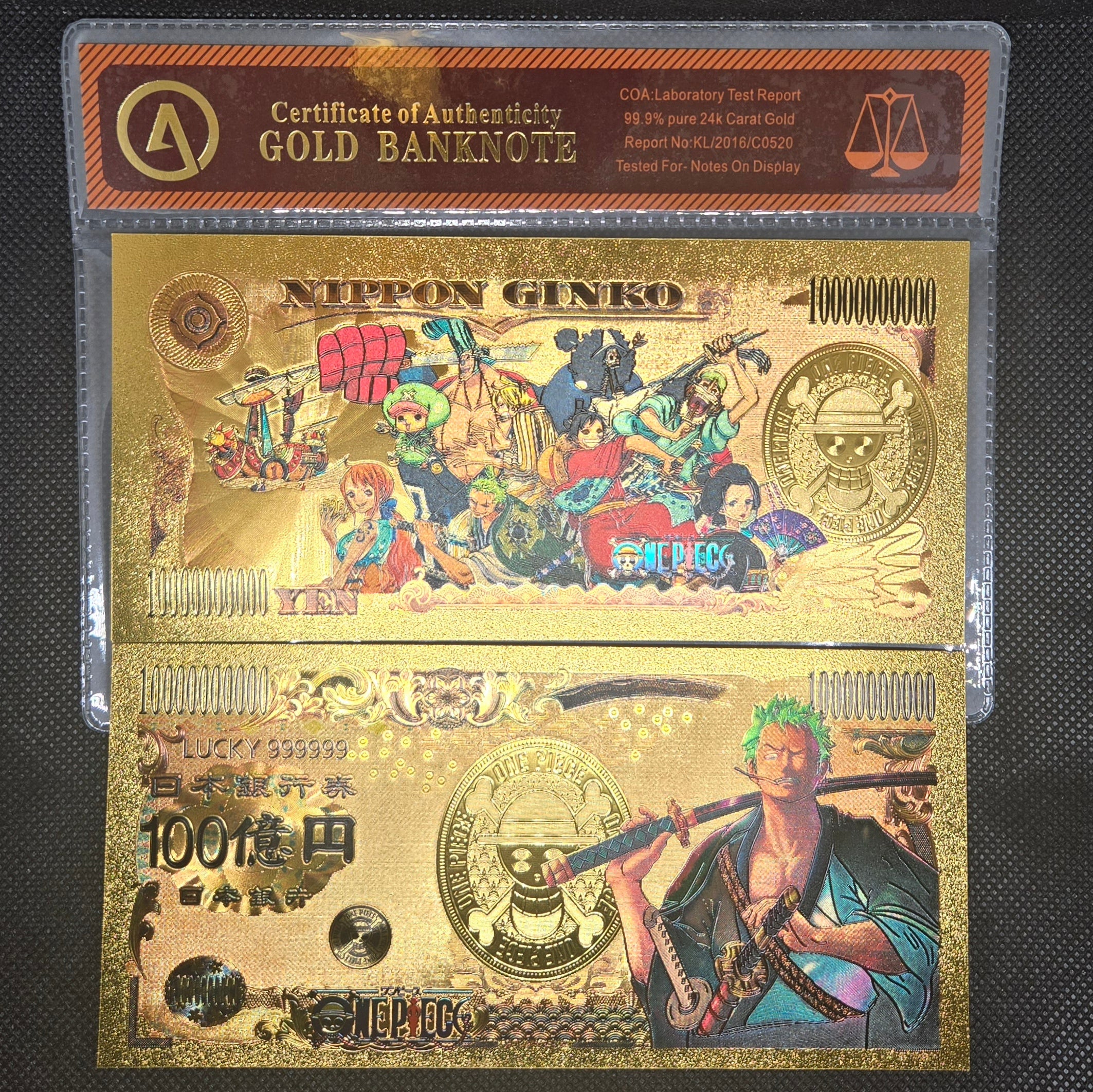 ONE PIECE GOLD BILL (SET 3) – Anime Currency
